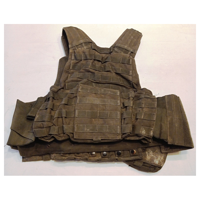 Gilet Pare-balles tactique CIRAS : Veste combat Mod. OD GREEN - Armée ...