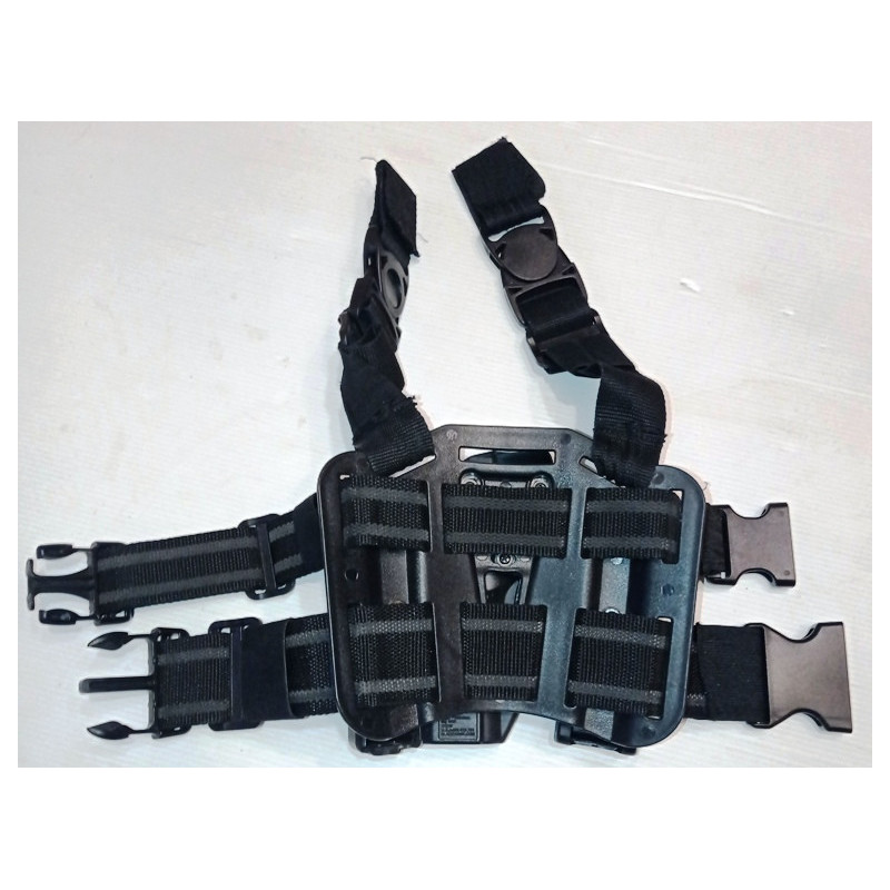 Ensemble Plaque tactique complète: Holster + Porte-chargeur + Porte ...