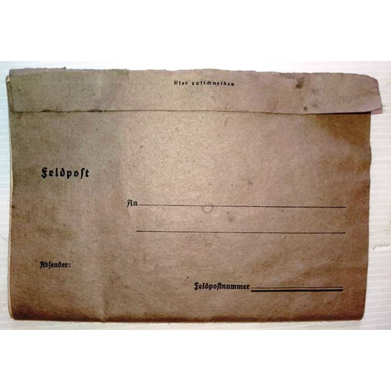 Roman de paquetage pour les soldats allemands au front N°34 Tiell ...