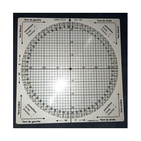 Tri-rapporteur de tir Armée Française