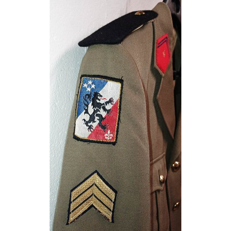 Tenue complète Maréchal-des-Logis Chef: Vareuse + Képi + Pantalon ...