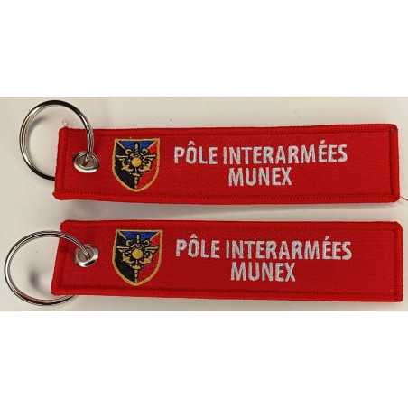 Porte-Clés Flamme : Pôle InterArmées MUNEX / Traitement du Danger des ...
