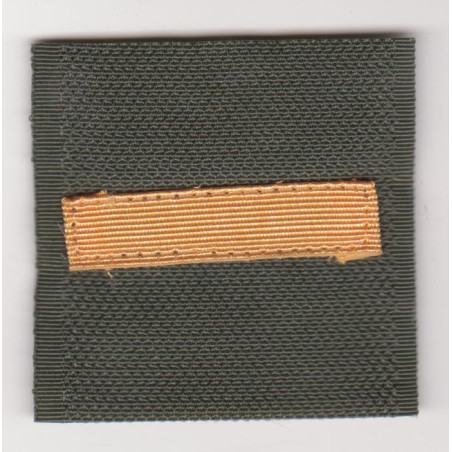Grade de poitrine Sous-lieutenant Armes jaunes
